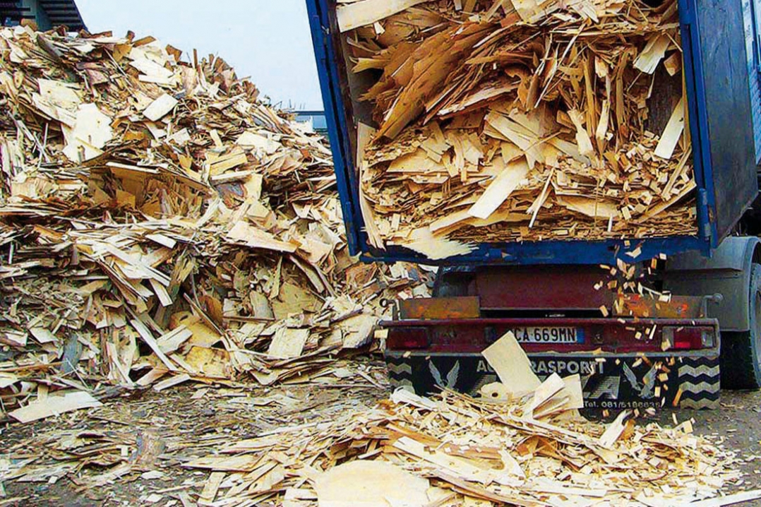 Servizio di trattamento per avvio a recupero del legno - DISA